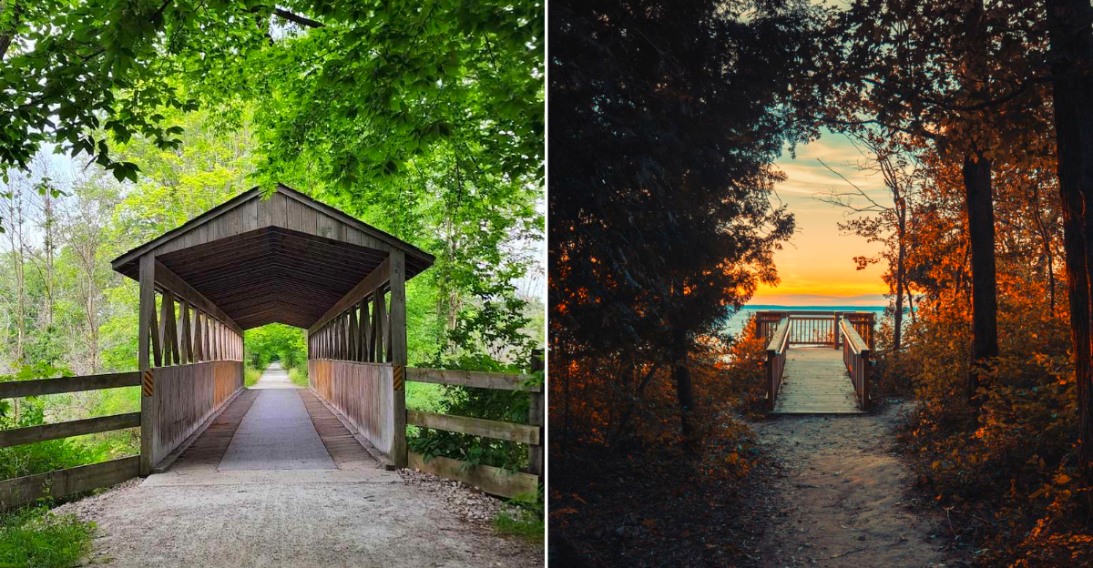12 Michigan Rail Trails That Deserve A Spot On Your Cycling Bucket List
