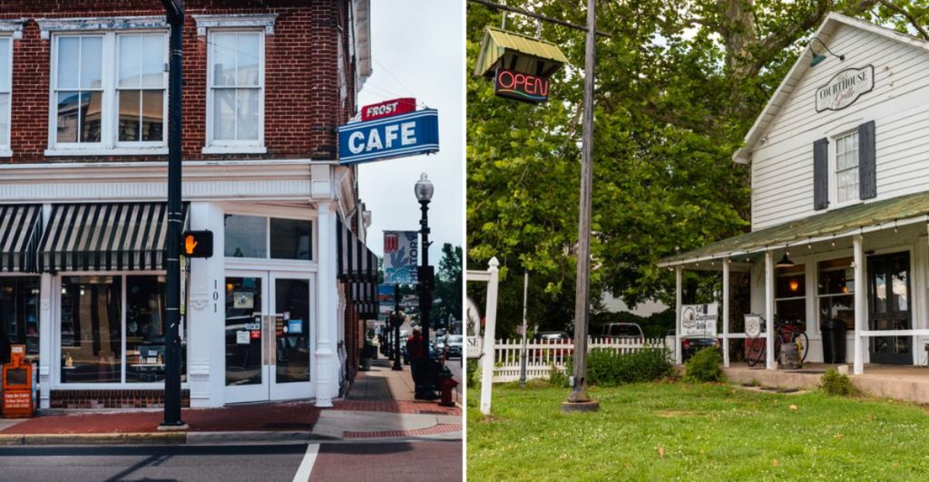 15 Virginia Courthouse-Square Lunch Counters Serving Blue-Plate ...