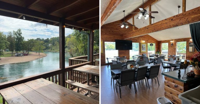 A Relaxed Arkansas Waterfront Patio Is Hiding One Of The State's Best ...