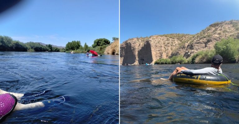 A Salt River Tubing Trip Makes A Hot Summer Day In Arizona Feel ...