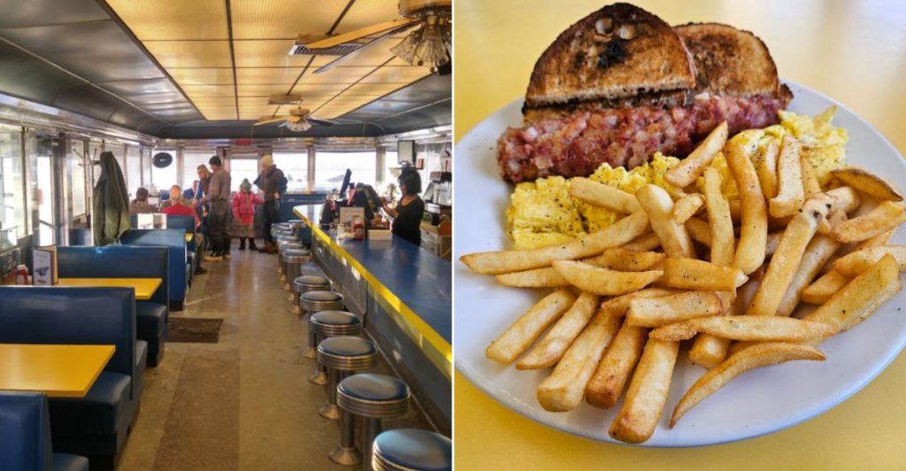 A Seaplane-Topped Time Capsule Diner In Rhode Island