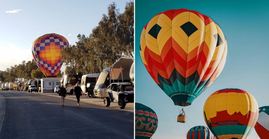 Arizona Has A Hot Air Balloon Festival That Lights Up The Sky Every Year