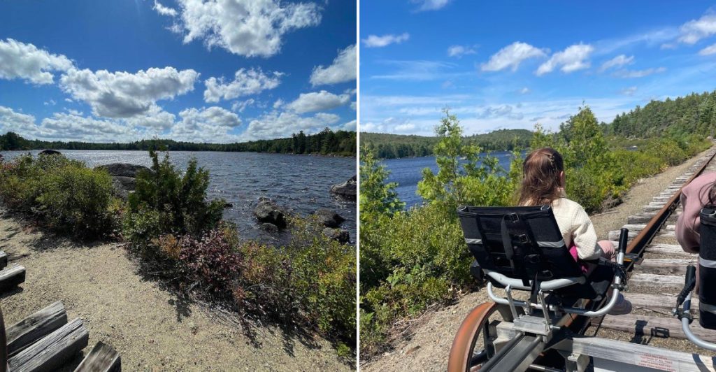 Discover A Different Side Of Maine With This Beautiful Lakeside Rail ...