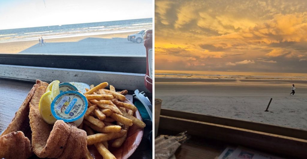 Fresh Seafood, Ocean Views, And Rocket Launches Come Together At This ...