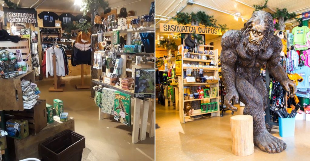 Most People Have No Idea This Weird Bigfoot-Themed Gift Shop Is Hiding ...