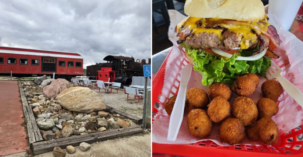 Ohio Train-Themed Diner Serves Burgers That Are A Midwest Sensation