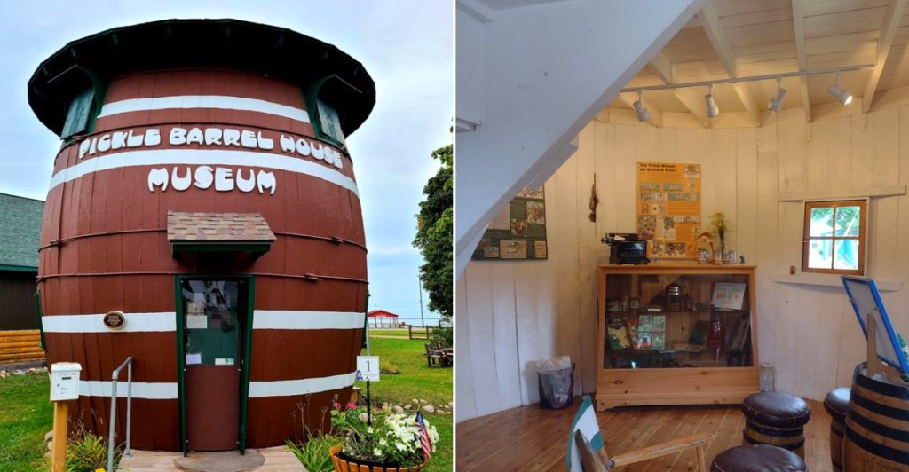 This 16-Foot High Barrel In Michigan Turns Out To Be A Quirky Museum