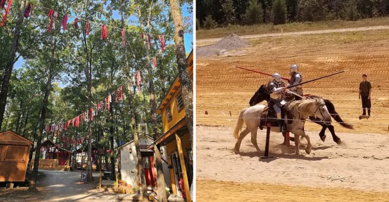 This Arkansas Festival Brings A Medieval World Of Jousting, Knights ...