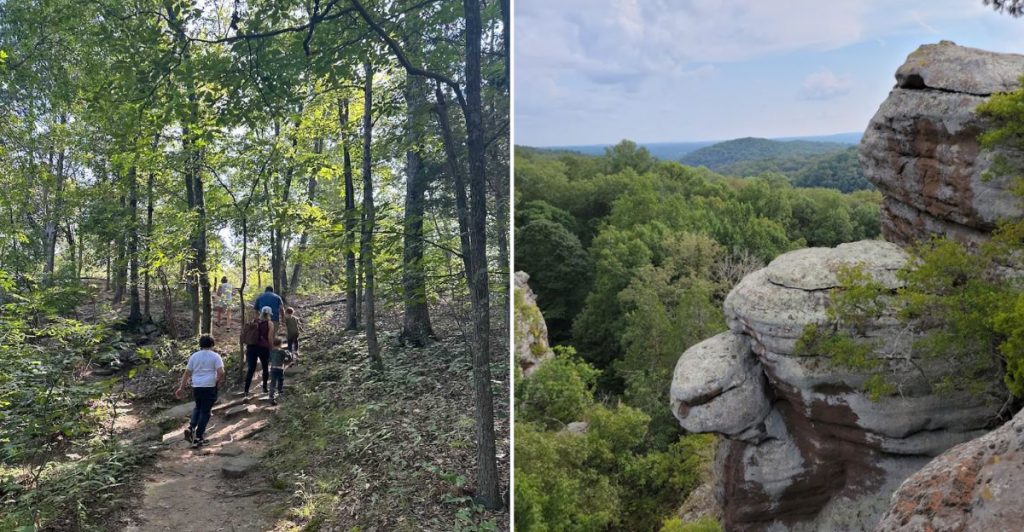 This Beginner-Friendly Illinois Trail Has Otherworldly Rock Formations ...