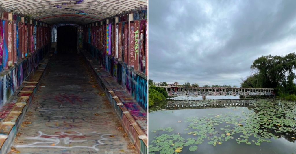 This Eerie Abandoned Michigan Bridge Looks Like The Opening Scene Of A ...