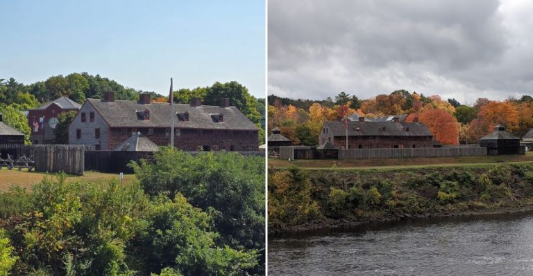 This Historic Maine Fort Feels Like Traveling Back To 1754