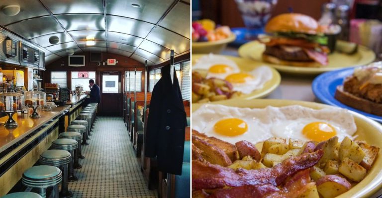 This Old-Timey Diner In Maine Serves A Blueberry Pancake You'll Want ...