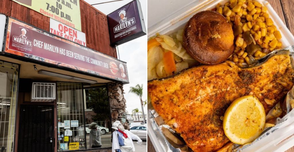 This Small California Café Serves Cornbread Dressing That Feels Like A ...