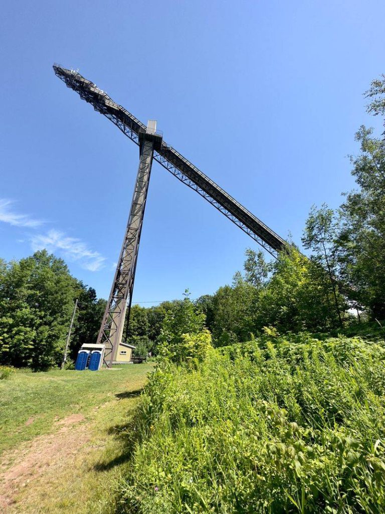 The World’s Largest Artificial Ski Jump Is Hidden In Michigan, And The ...
