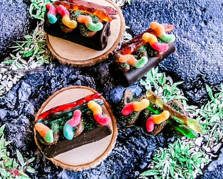 Disney “Bugs on a Log” Dessert Recipe - Ever After in the Woods