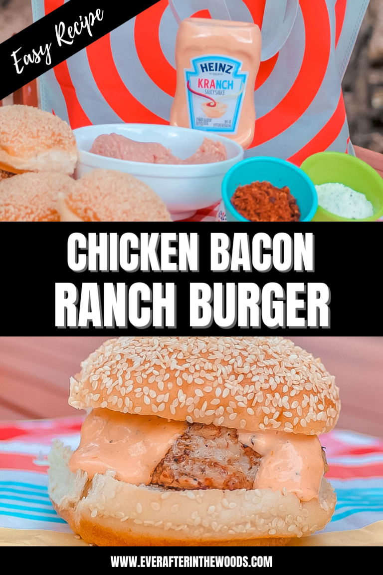 Chicken Bacon Ranch Burger Masterpiece - Ever After in the Woods