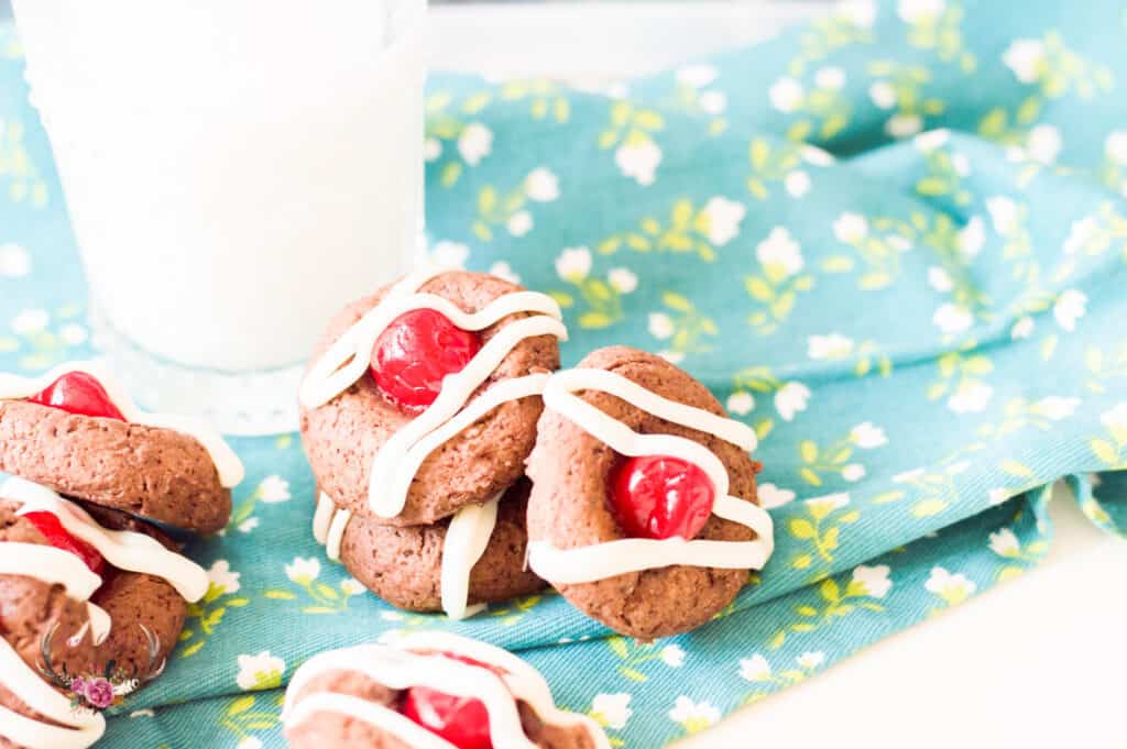 Chocolate Cherry Cookies - Ever After in the Woods