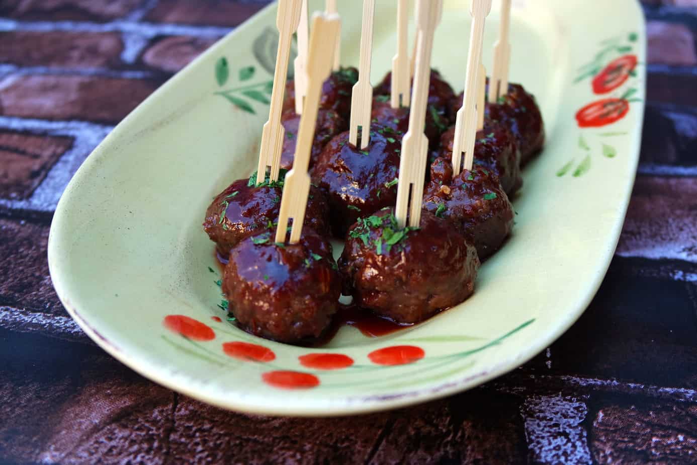 Easy Cocktail Meatballs - Ever After in the Woods