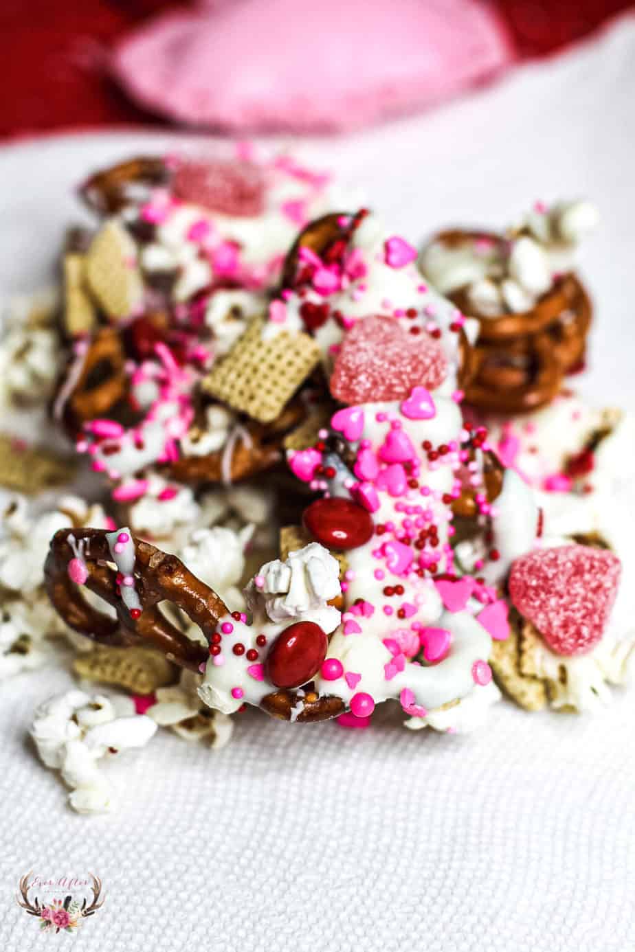 Valentine Snack Mix - Cupid Crunch - Ever After in the Woods