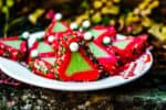 Sprinkle Elf Hat Cookies - Christmas Cookies - Ever After in the Woods