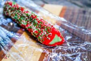 Sprinkle Elf Hat Cookies - Christmas Cookies - Ever After in the Woods