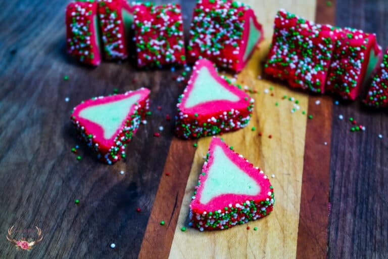 Sprinkle Elf Hat Cookies - Christmas Cookies - Ever After in the Woods
