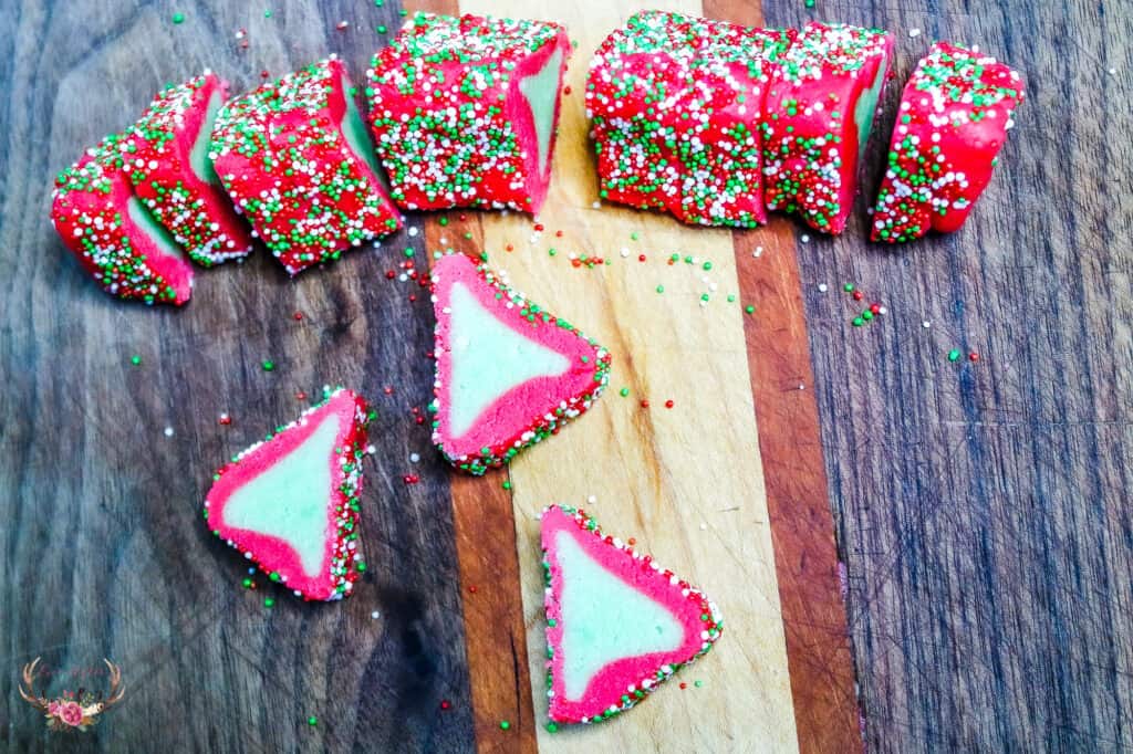 Sprinkle Elf Hat Cookies - Christmas Cookies - Ever After in the Woods
