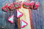 Sprinkle Elf Hat Cookies - Christmas Cookies - Ever After in the Woods