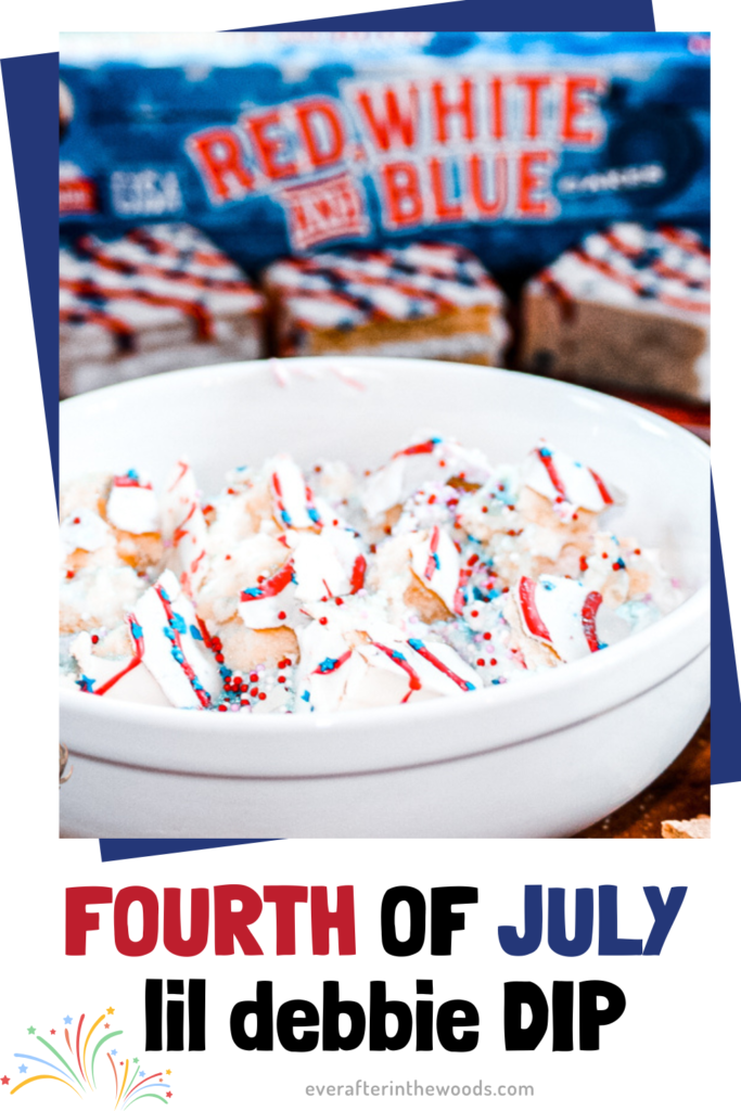 Unique Fourth of July Dessert - Red White and Blue Little Debbie ...