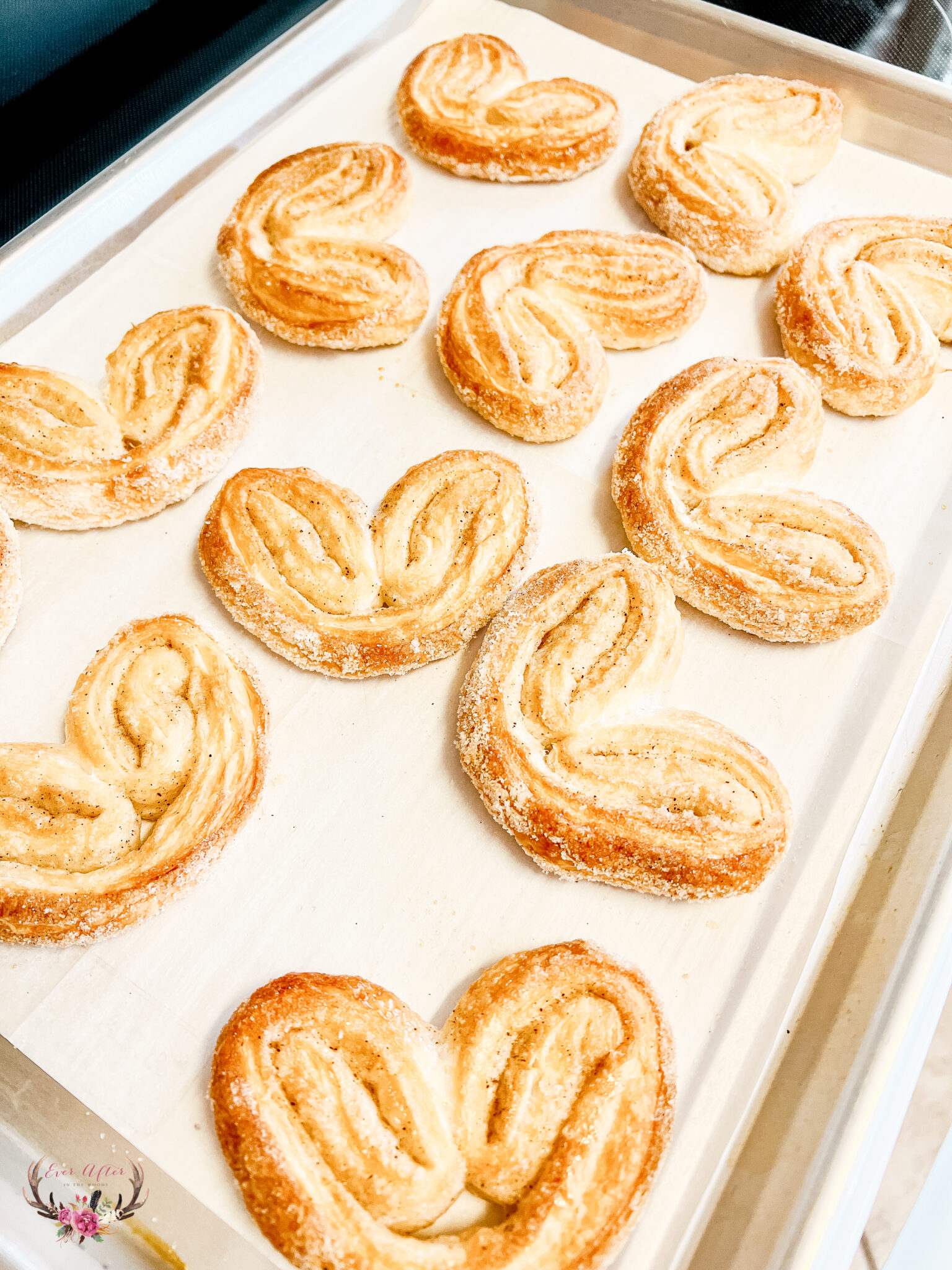 Easy French Palmier Recipe - Elephant Ears - Ever After in the Woods