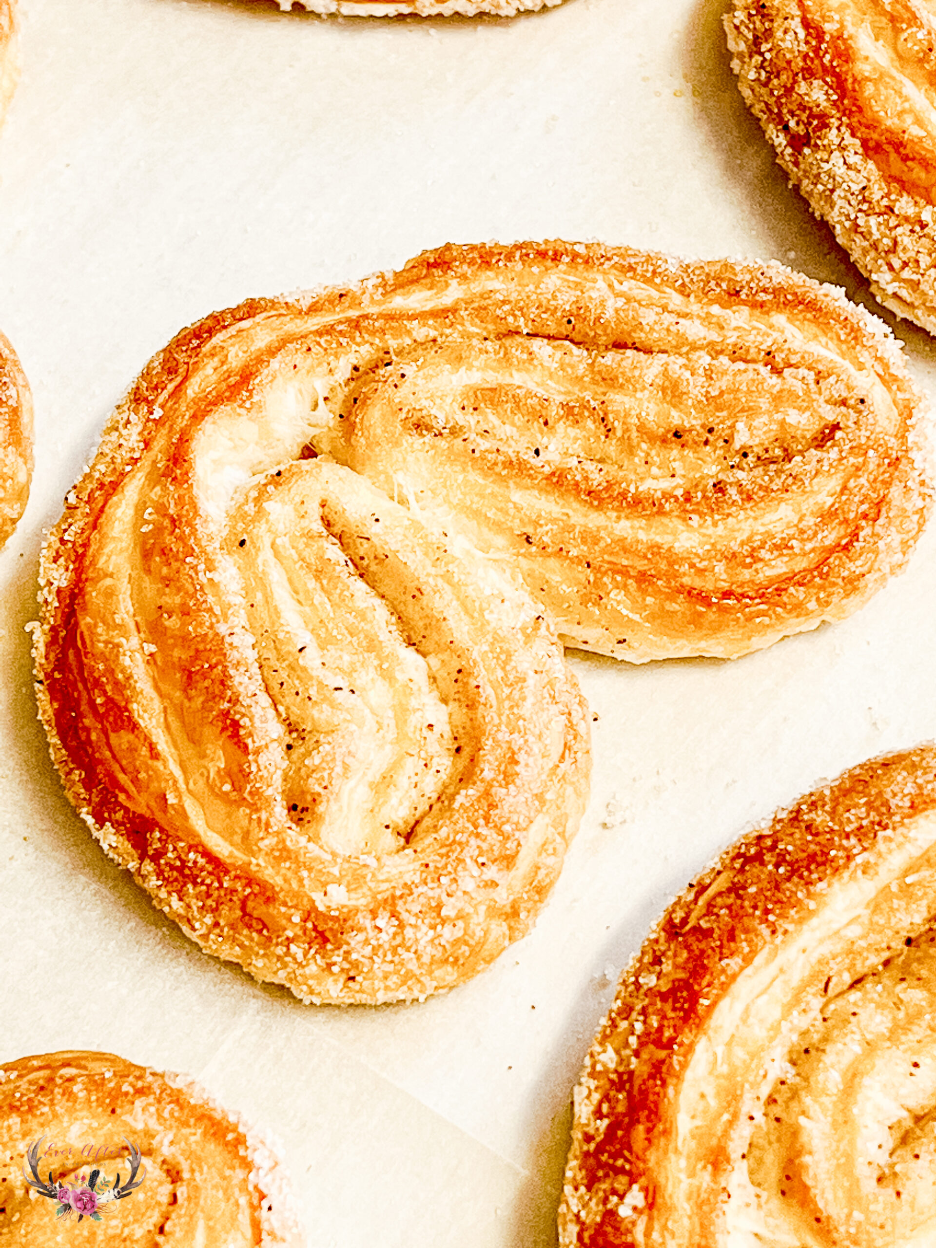 Easy French Palmier Recipe - Elephant Ears - Ever After in the Woods