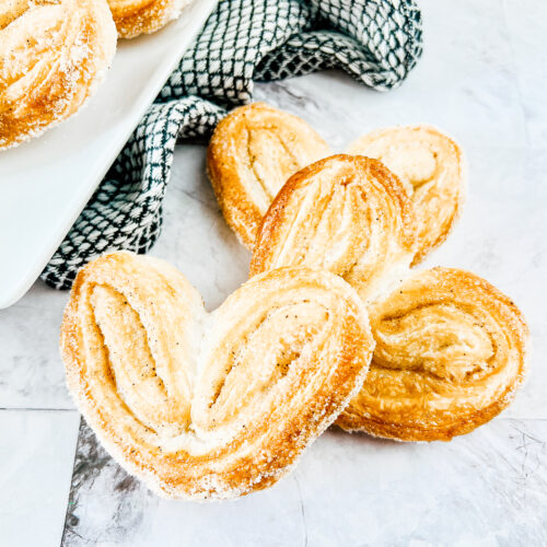 Easy French Palmier Recipe - Elephant Ears - Ever After in the Woods