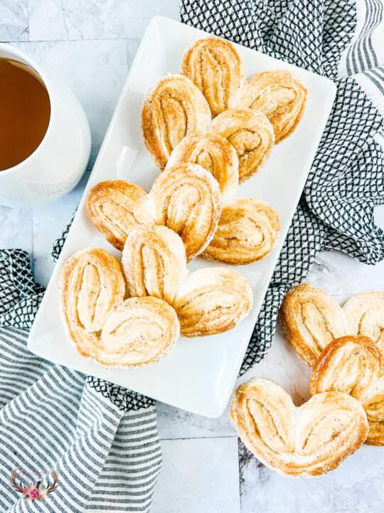 Easy French Palmier Recipe - Elephant Ears - Ever After in the Woods