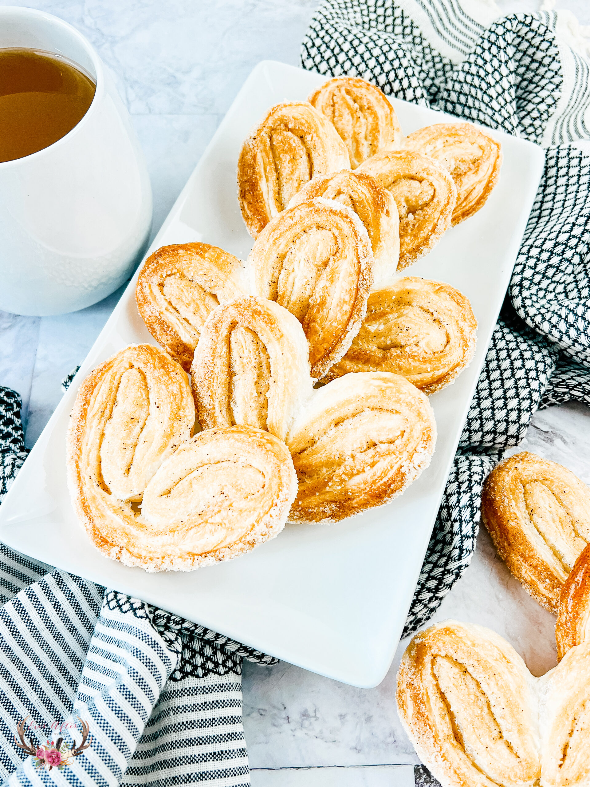 Easy French Palmier Recipe - Elephant Ears - Ever After in the Woods