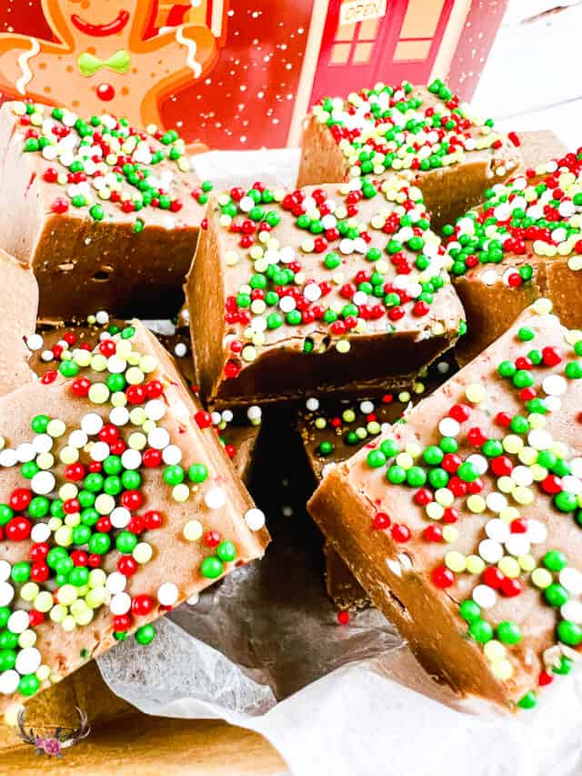Gingerbread Fudge Recipe - Ever After in the Woods
