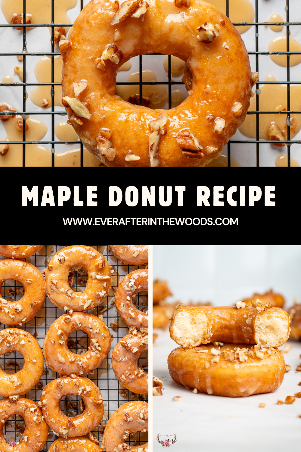 Maple Donut Recipe - Ever After in the Woods