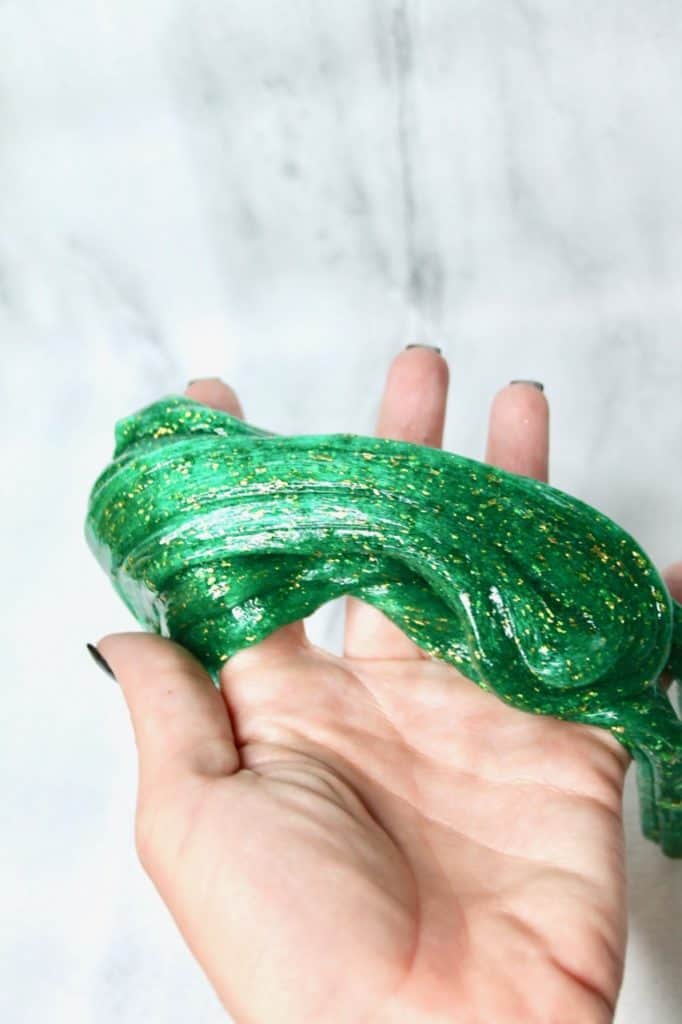 DIY Mermaid Underwater Green Blue Slime - Ever After in the Woods