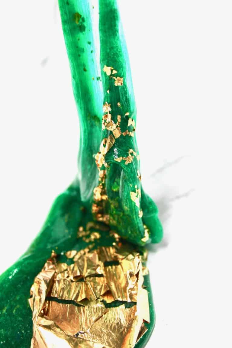 DIY Mermaid Underwater Green Blue Slime - Ever After in the Woods