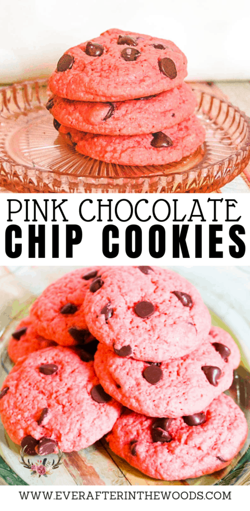 Pink Velvet Cookies - Ever After in the Woods