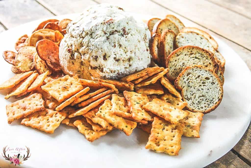 Pizza Cheese Ball Appetizer Recipe - Ever After in the Woods