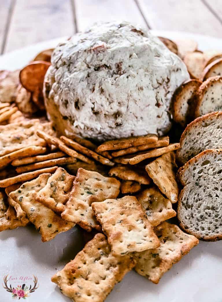 Pizza Cheese Ball Appetizer Recipe - Ever After in the Woods