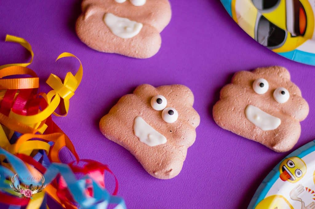 Poop Emoji Cookies - Ever After in the Woods