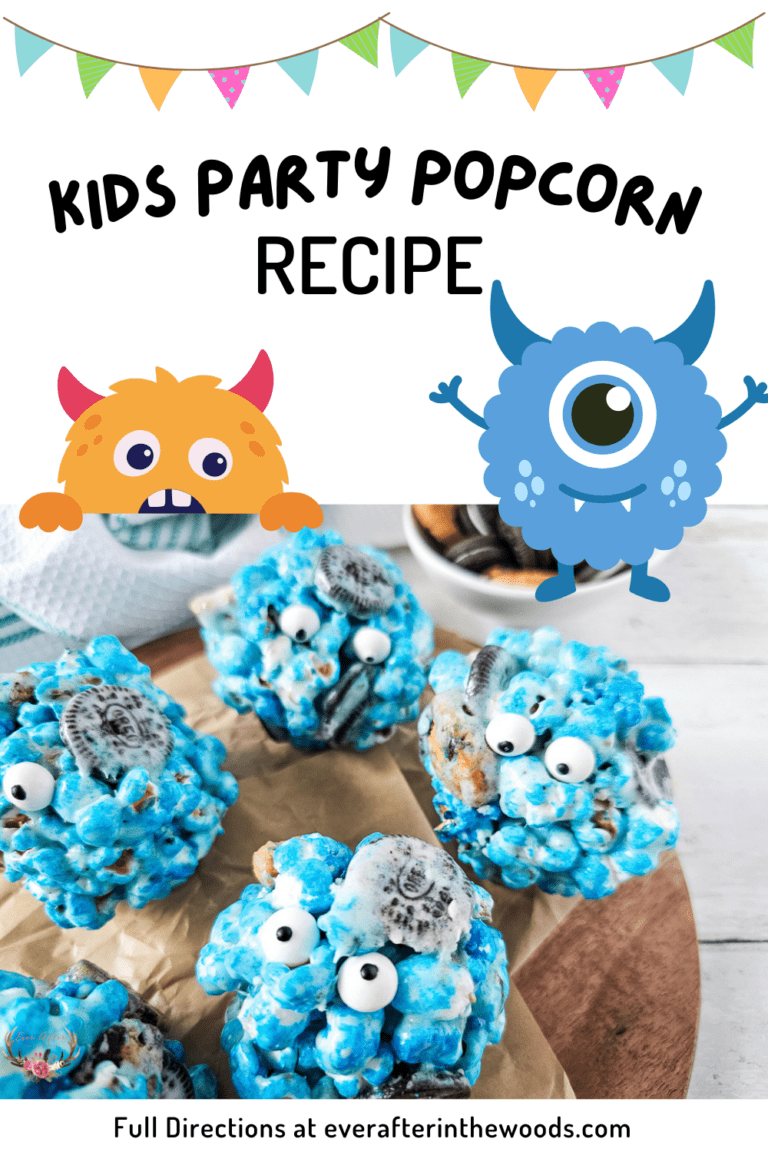 Kids Party Popcorn Recipe - Ever After in the Woods