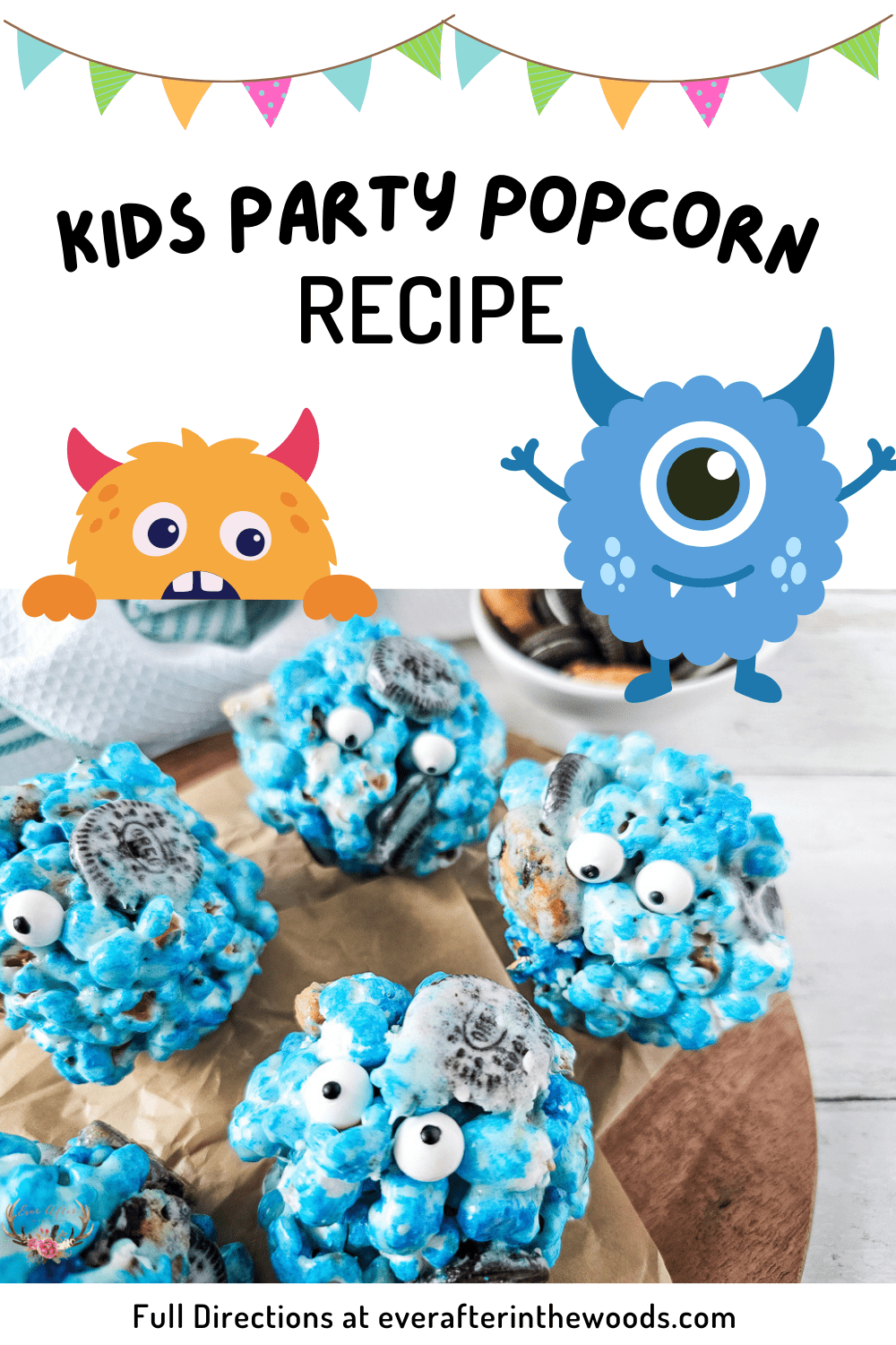 Kids Party Popcorn Recipe - Ever After in the Woods
