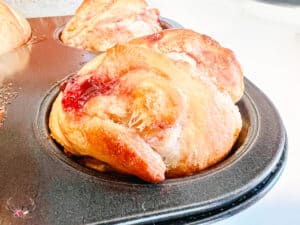 Raspberry Cream Cheese Scuffin - Ever After in the Woods