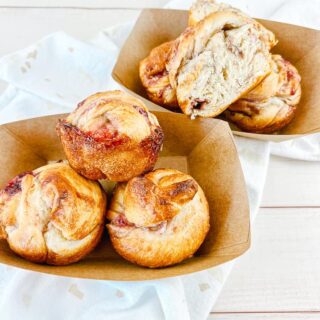 Raspberry Cream Cheese Scuffin - Ever After in the Woods