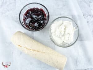 Raspberry Cream Cheese Scuffin - Ever After in the Woods