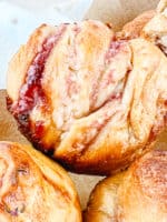 Raspberry Cream Cheese Scuffin - Ever After in the Woods