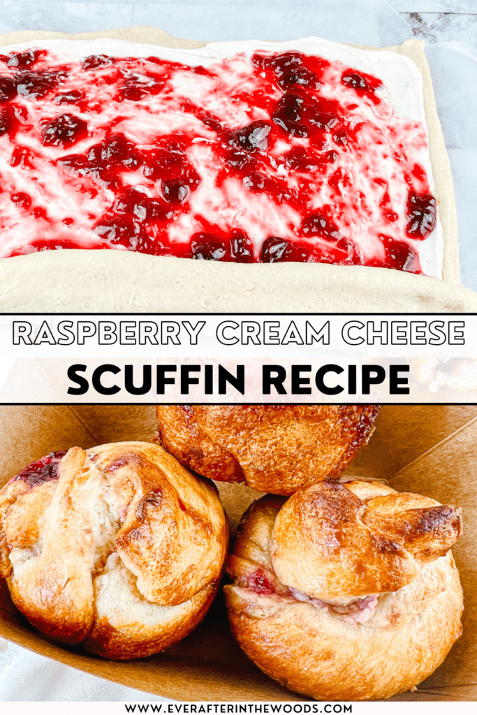 Raspberry Cream Cheese Scuffin - Ever After in the Woods