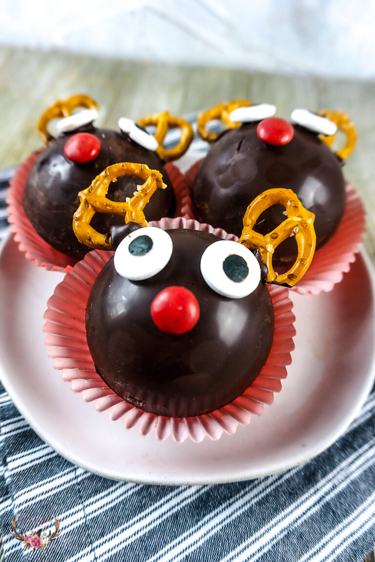 Reindeer Hot Chocolate Bombs - Ever After in the Woods